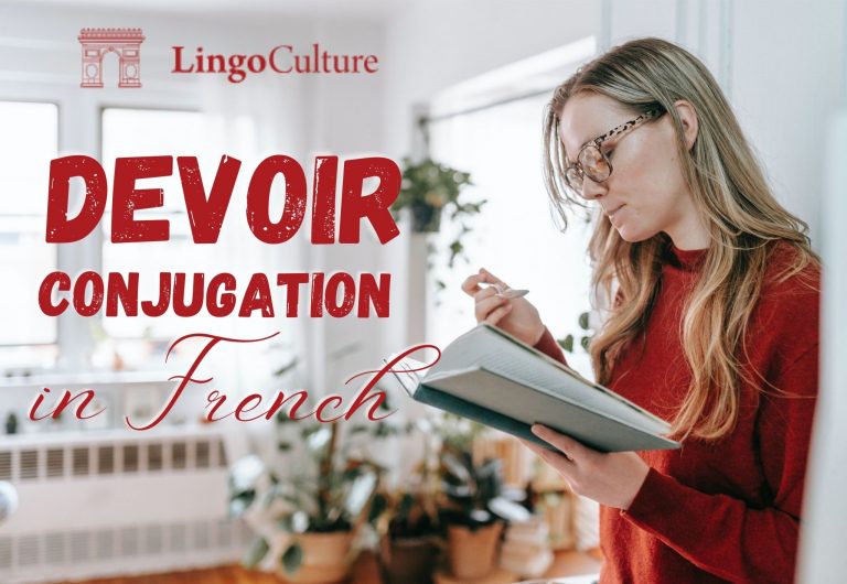 Devoir conjugation in French: Tenses and meanings