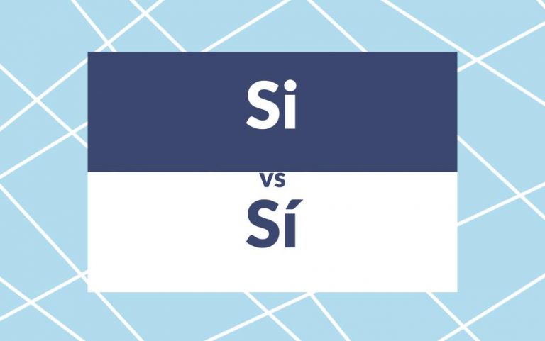 Si vs Sí: Learning to use the right Si in Spanish