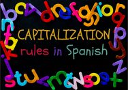 A complete guide to Capitalization Rules in Spanish