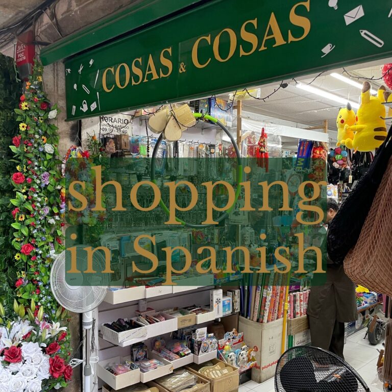 Shopping in Spanish: Vocab for a successful shopping experience - BaseLang