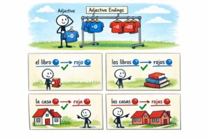 List: Over 100 Basic Spanish Adjectives, in every form