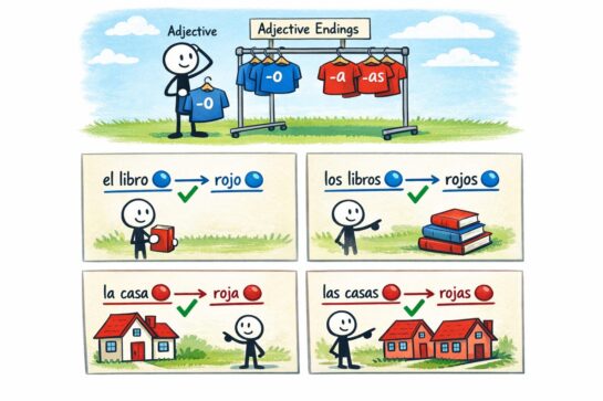 List: Over 100 Basic Spanish Adjectives, in every form