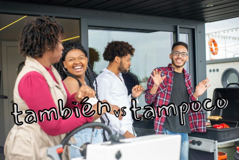 También and Tampoco: Agreement words in Spanish